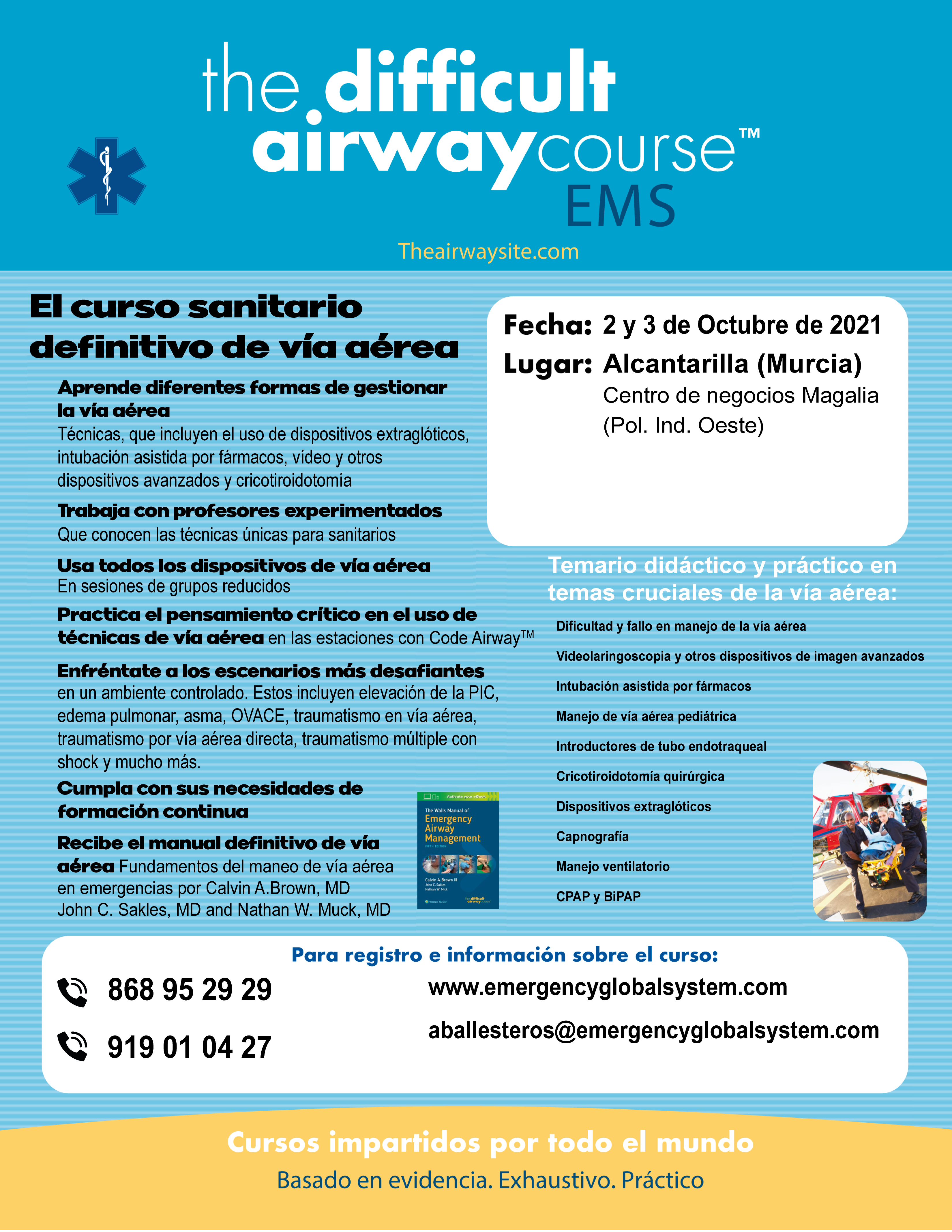 The Difficult Airway Course: EMS | Curso Vía Aérea Difícil | 【EGS